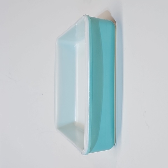 Pyrex | Kitchen | Vintage Mcm Pyrex 222 8 Robins Egg Blue Turquoise ...